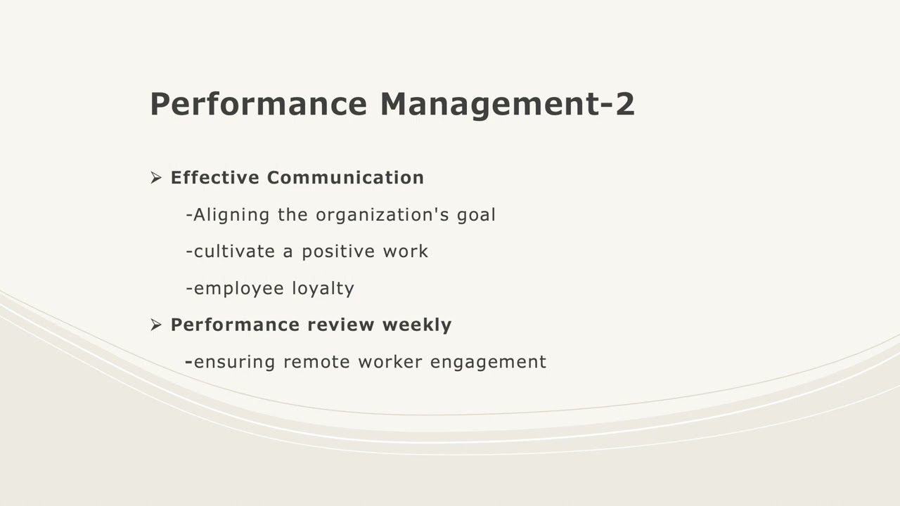 Performance And Compensation Management