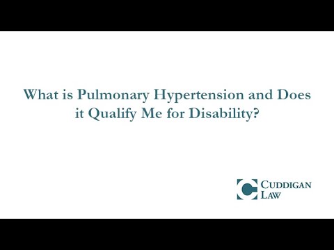 What is Pulmonary Hypertension and Does it Qualify Me for Disability?