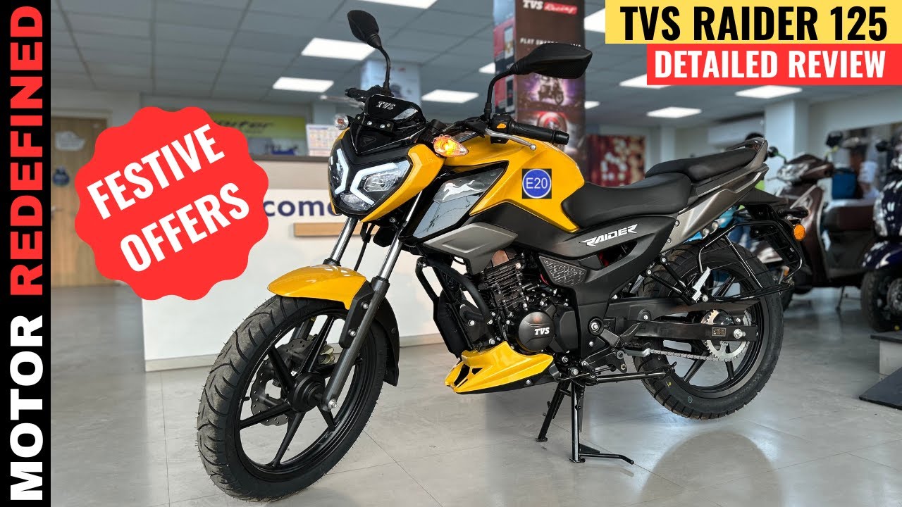 TVS Raider 125cc: India's Top Bike Will Have A 1 Liter Tank. - World Of ...