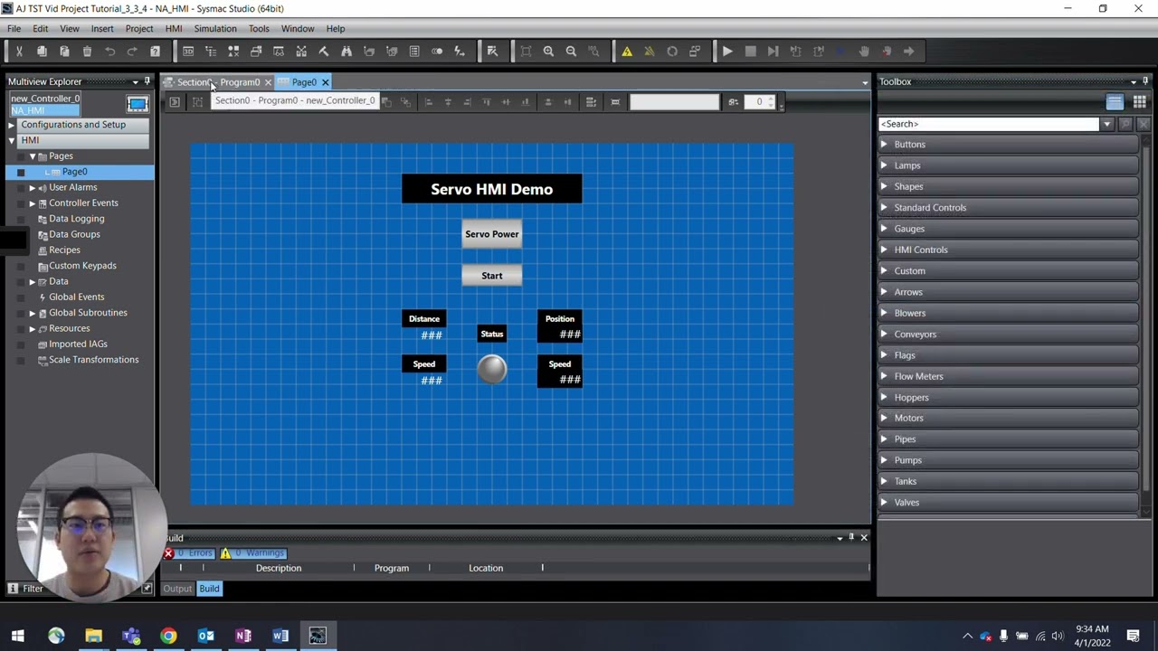Sysmac Simplified - Part 5: Configuring NA HMI