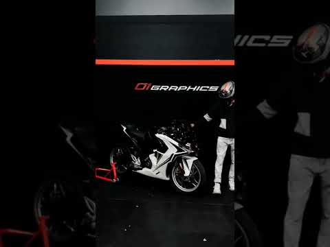 RS 200 new black and white colour bike video π₯°#shorts #pulsar #rs200