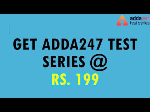 Special Offer | Adda247 Test Series | Subscription Starting @ Rs. 199
