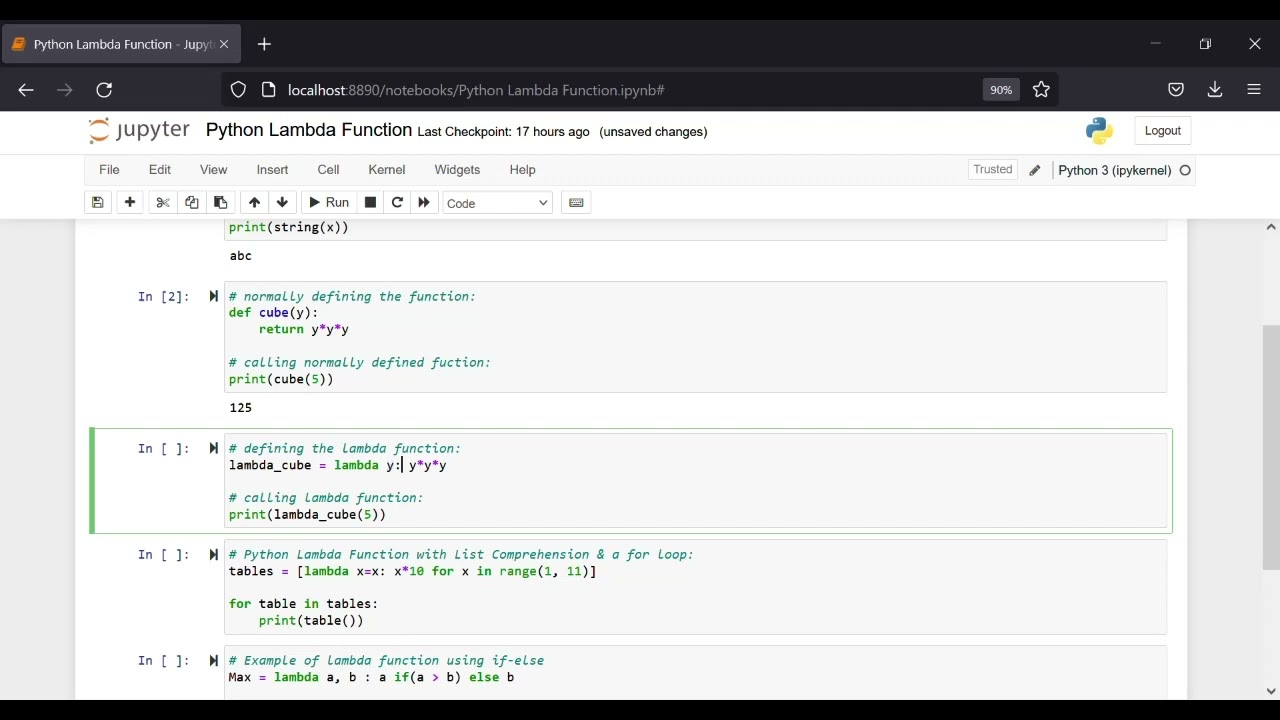Python Tutorial 13   Python Lambda Functions