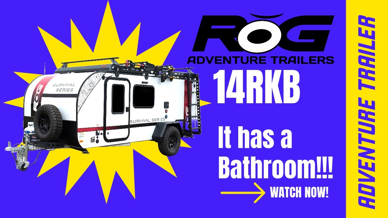 The 2025 ROG 14RKB Offroad Trailer Is the First of Its Kind With a Full ...