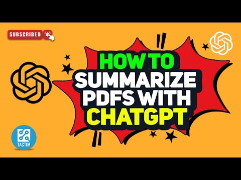 How to Summarize PDFs with ChatGPT 2025
