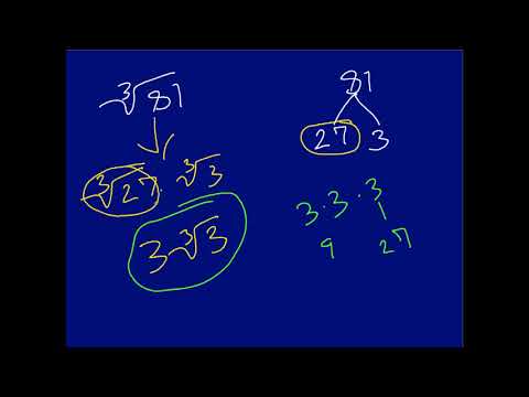 Simplify Radical Expression with Product Property