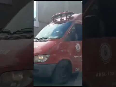 deslocamento das VTR DOS BOMBEIROS DA 22°GBM