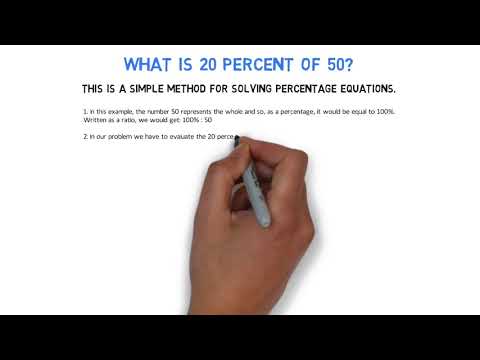 20 Percent of 50