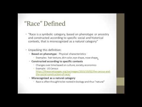 SOC 25 Defintion of Race vs. Ethnicity