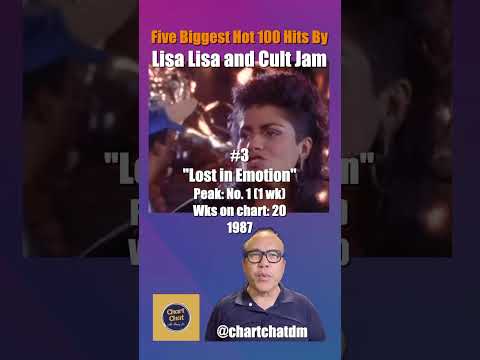 Lisa Lisa and Cult Jam - Five Biggest Hits on the Hot 100 #lisalisa