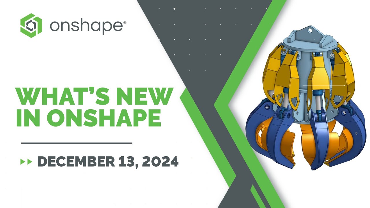 Onshape New Features - Onshape - Chief Delphi