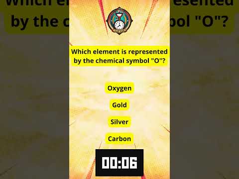 Which element is represented by the chemical symbol O