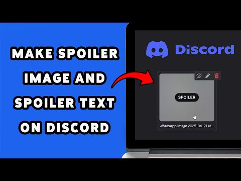 How To Make Spoiler Image And Spoiler Text On Discord 2025 | Hide Content Until Clicked