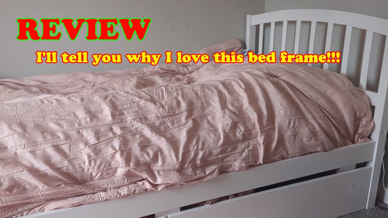 Stylish Wooden Twin Bed with Storage Drawers for Kids & Teens REVIEW
