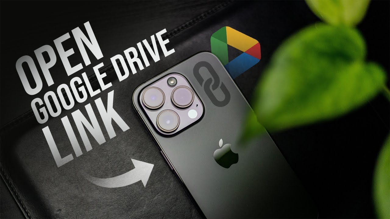 How to Open Google Drive Link iPhone (tutorial)