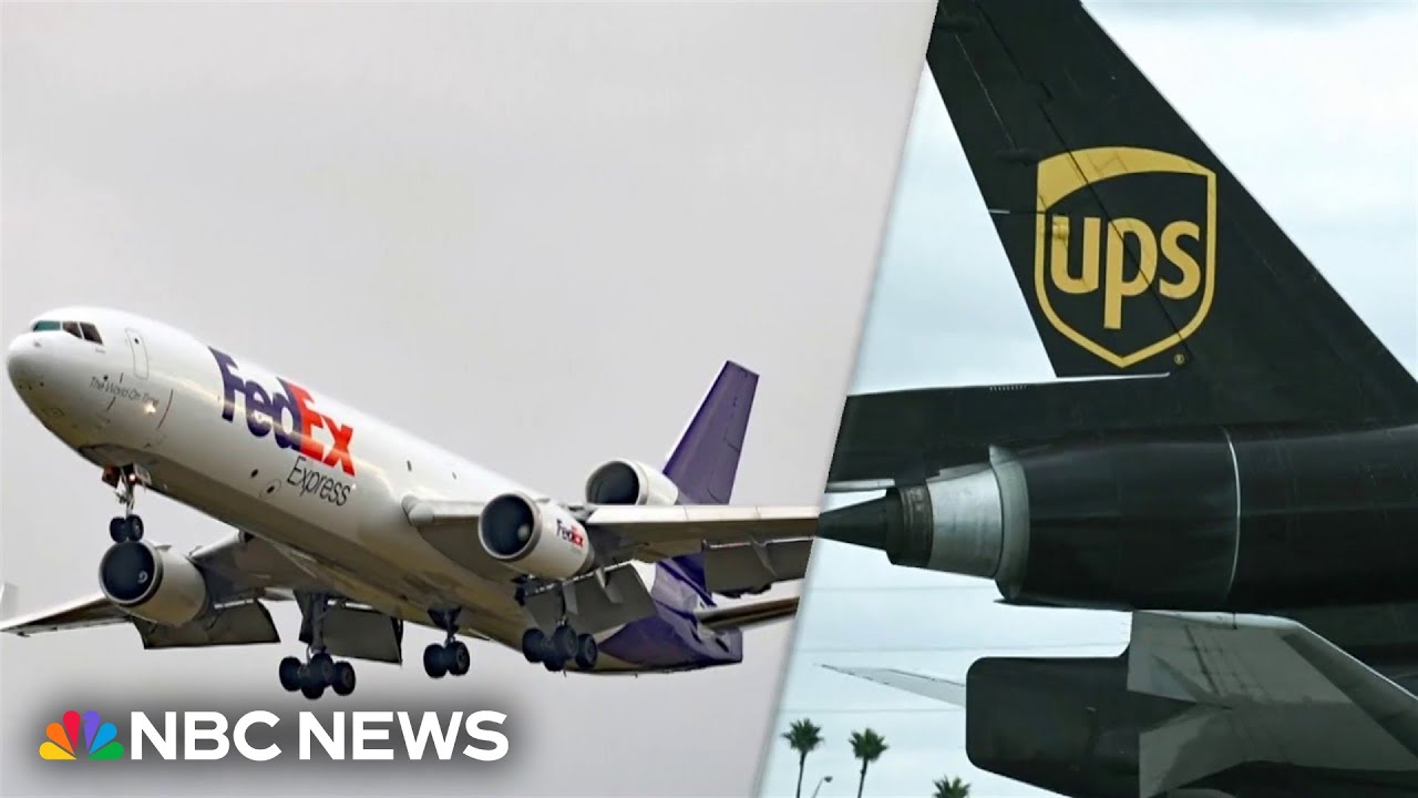 UPS, FedEx ground fleets of MD-11 planes, same type involved in Louisville crash