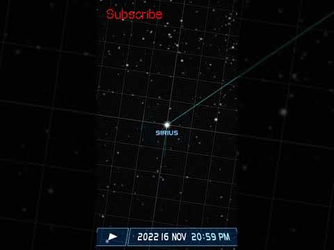 SIRIUS A STAR IN SOLAR SYSTEM