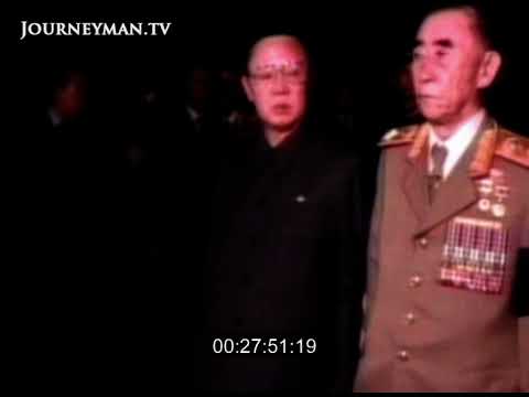 Kim Il Sung Funeral, Kim Jong Il, Mourning Crowd, Pyongyang, North Korea, 1995