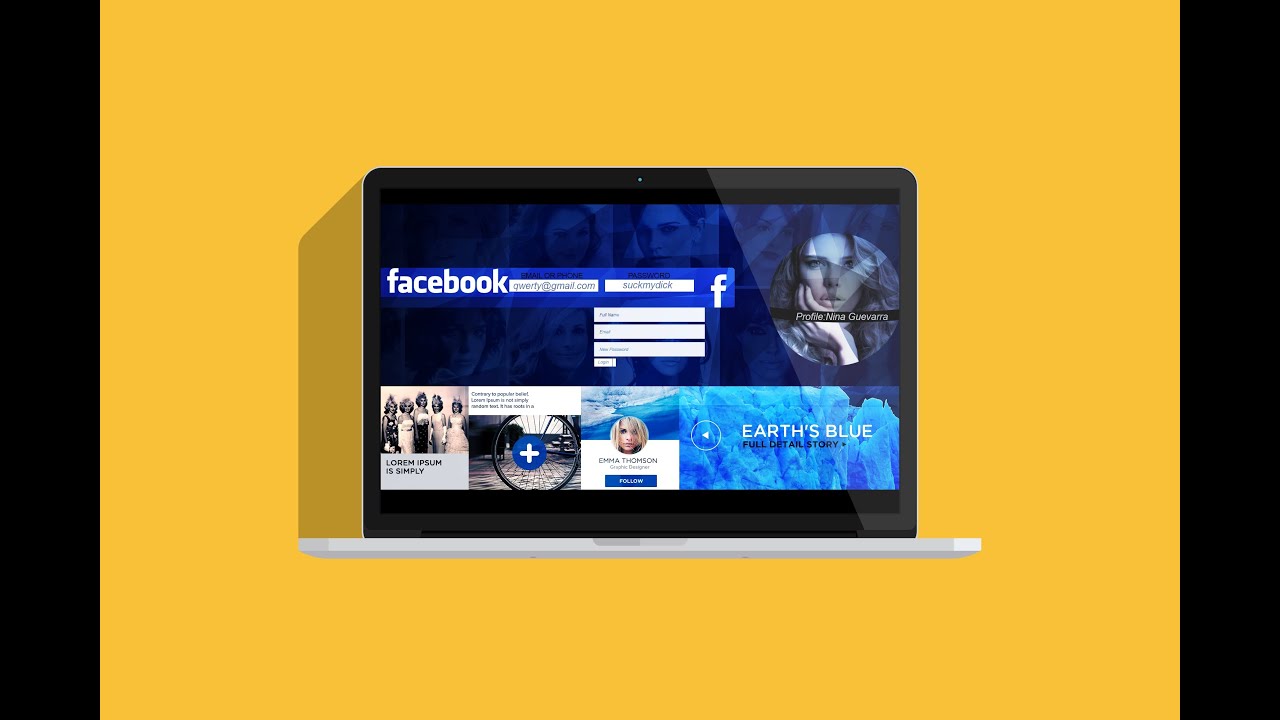 Facebook Redesign Concept By Signy