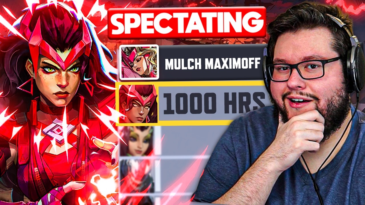I SPECTATED THE NEW #1 SCARLET WITCH IN MARVEL RIVALS