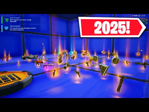 OG MARVEL MYTHICS MAP CODE IN FORTNITE CREATIVE 2025! (Vault Unlocked)