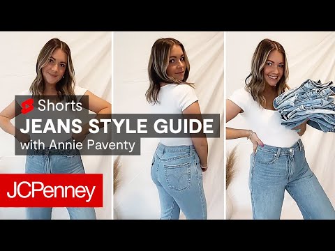 Jeans Style Guide for Spring & Summer with Annie Paventy | JCPenney #Shorts