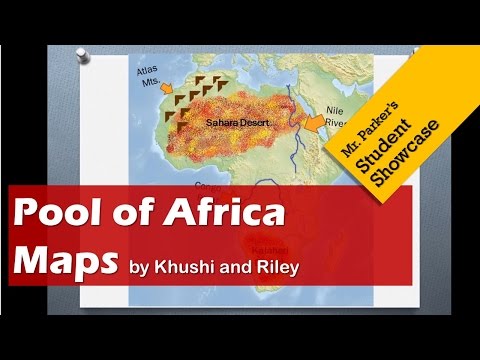 Pool of African Maps