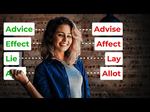 STOP confusing these words! Effect or Affect? Lie or Lay? Accept vs. Except?