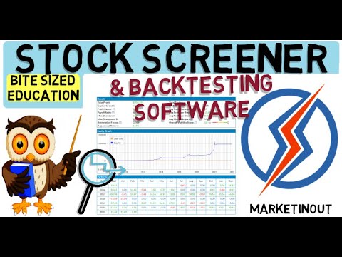 STOCK SCREENER & BACKTESTING SOFTWARE (MarketInOut)