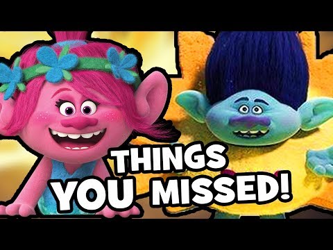 TROLLS HOLIDAY Easter Eggs & Things You Missed!