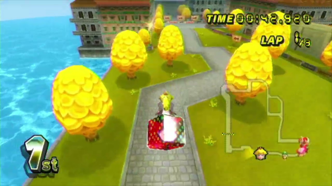 Mario Kart Wii - Peach, Mach Bike