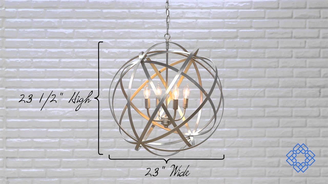 Capital Lighting Axis Four Light Pendant