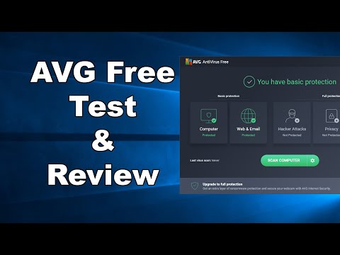AVG FREE Antivirus Test & Review 2019 - Antivirus Security Review