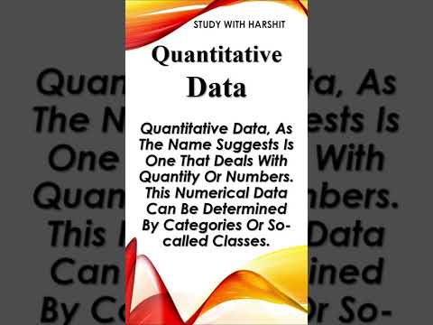 Quantitative Data || AI And Ml For Business #shorts