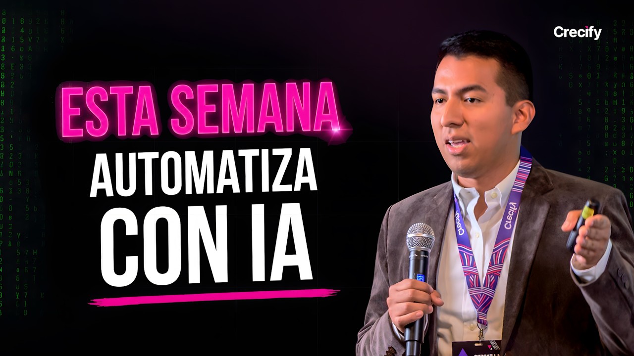 AUTOMATIZA CON IA ESTA SEMANA | Carlos Huapaya (BBVA) @AprendemosJuntos