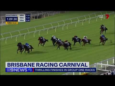 2025 NINE NEWS EAGLE FARM QLD Kingsford Smith _ Oaks _ Derby Day