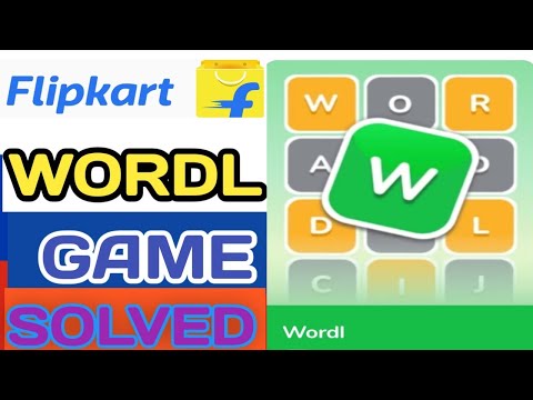 FLIPKART WORDL GAME 07-03-22 || Today's Word