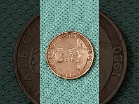 These are the market prices for the Colombian 2-peso coin.