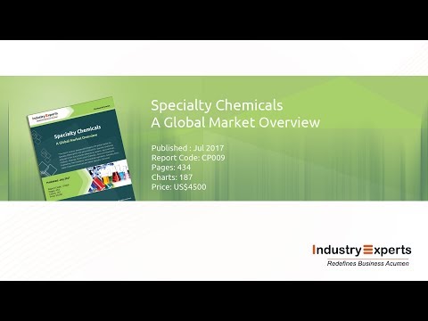 Demand for Specialty Chemicals to Reach $1.2 Trillion by 2022