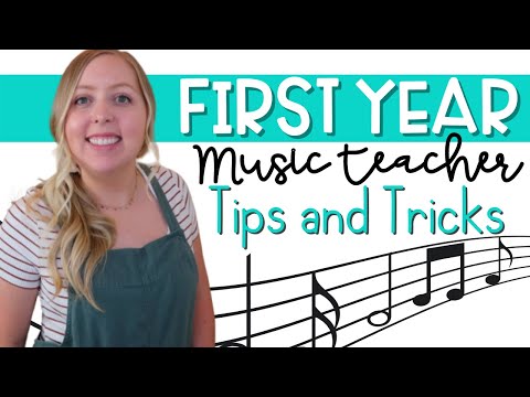 First Year Music Teacher Advice