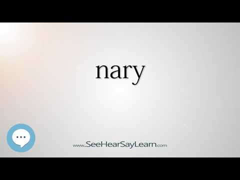 nary - Smart & Obscure English Words Defined ๐๏ธ๐๐ฃ๐ง โ