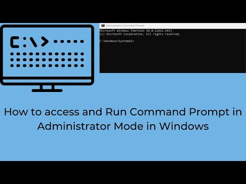 How to access and run command prompt in administrator mode in windows 11