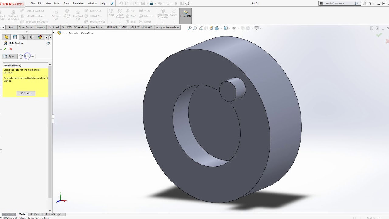 Beginner's Guide to SOLIDWORKS 2018 - Exercise 3