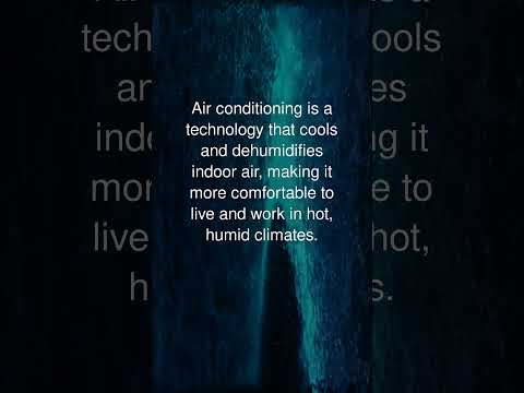 Air conditioner was invented by Willis Carrier on May 14, 1902
