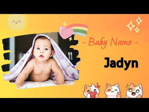 JADYN | Jadyn name meaning | Girl Name Meaning | No meaning (2023)