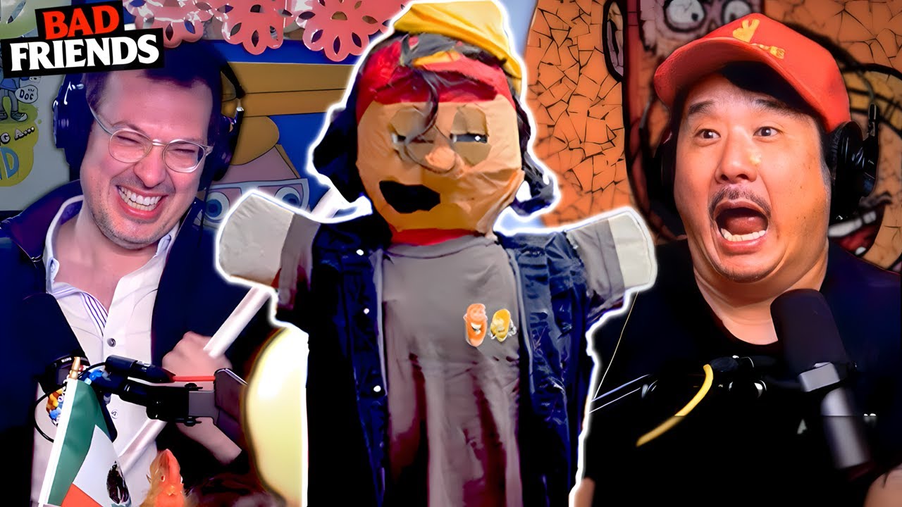 Fancy Beats Up a Bobby Lee Piñata