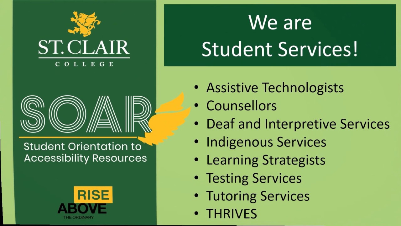 SOAR - 6. Student Services