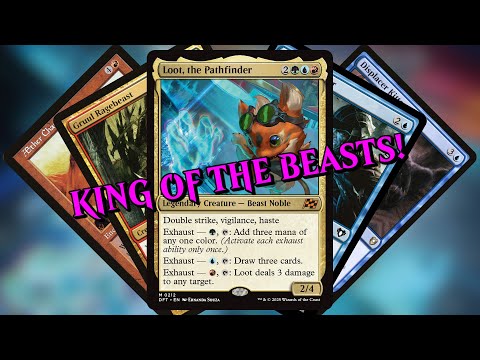Loot, the Pathfinder Commander Deck | MTG EDH Deck Tech | KING OF THE BEASTS!