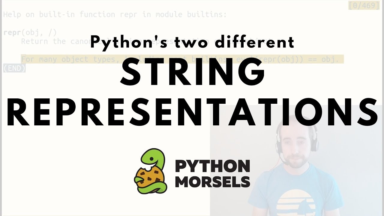 Python's two different string representations