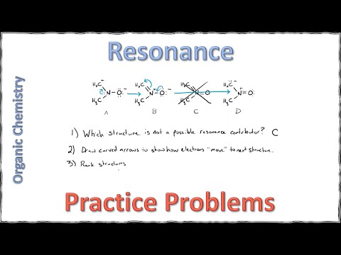 Resonance Structure Examples Organic Chemistry